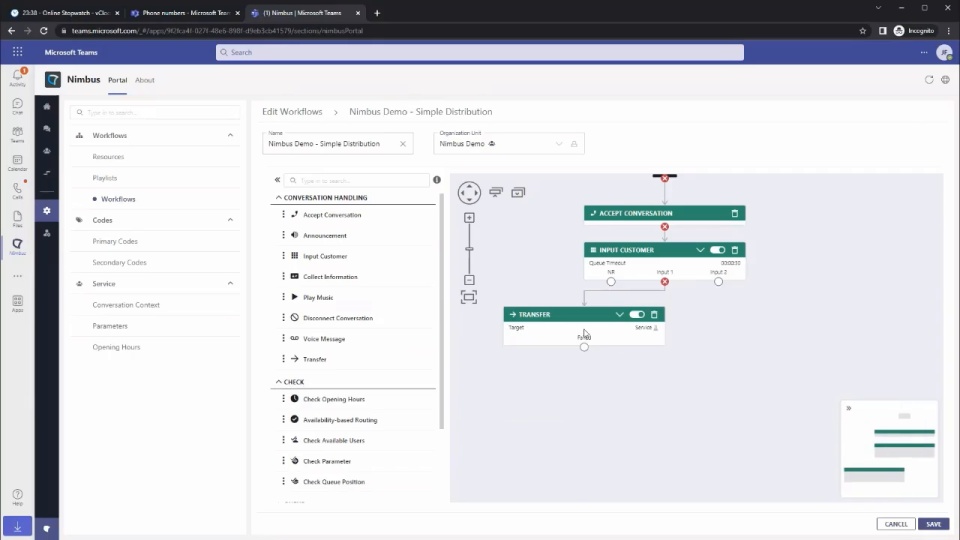Installing Luware Nimbus live step by step