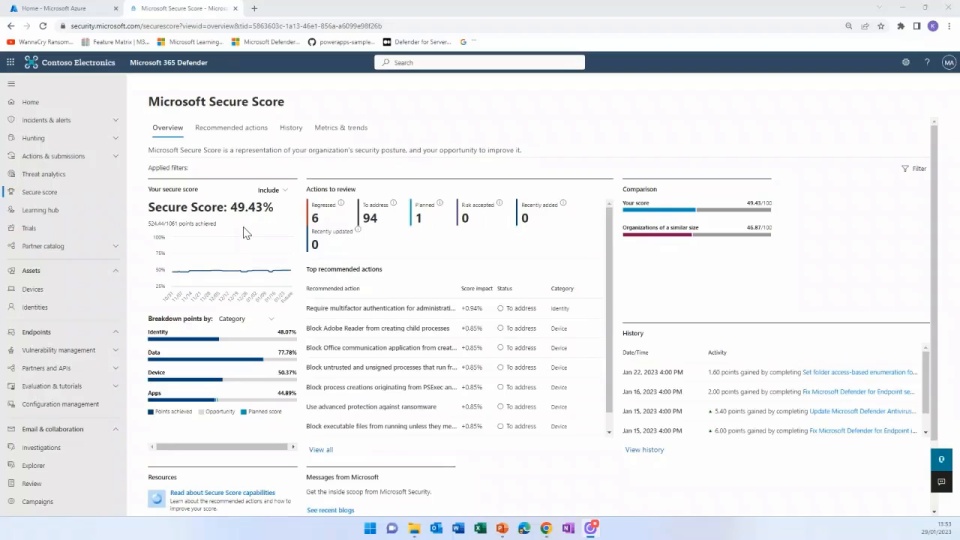 M365 Secure Score
