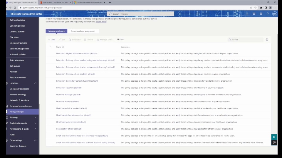 Microsoft Teams Admin Center and PowerShell