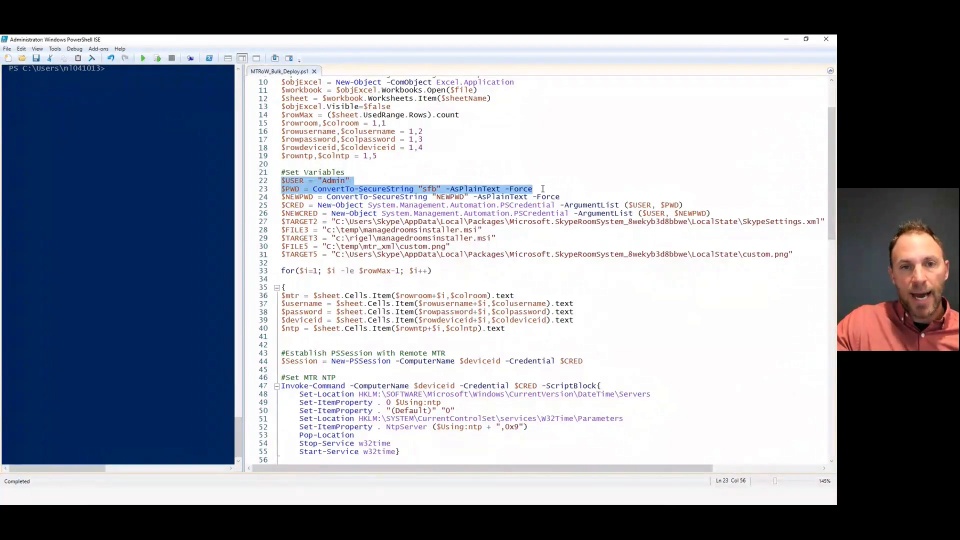 MTR on Windows Bulk Deployment with PowerShell