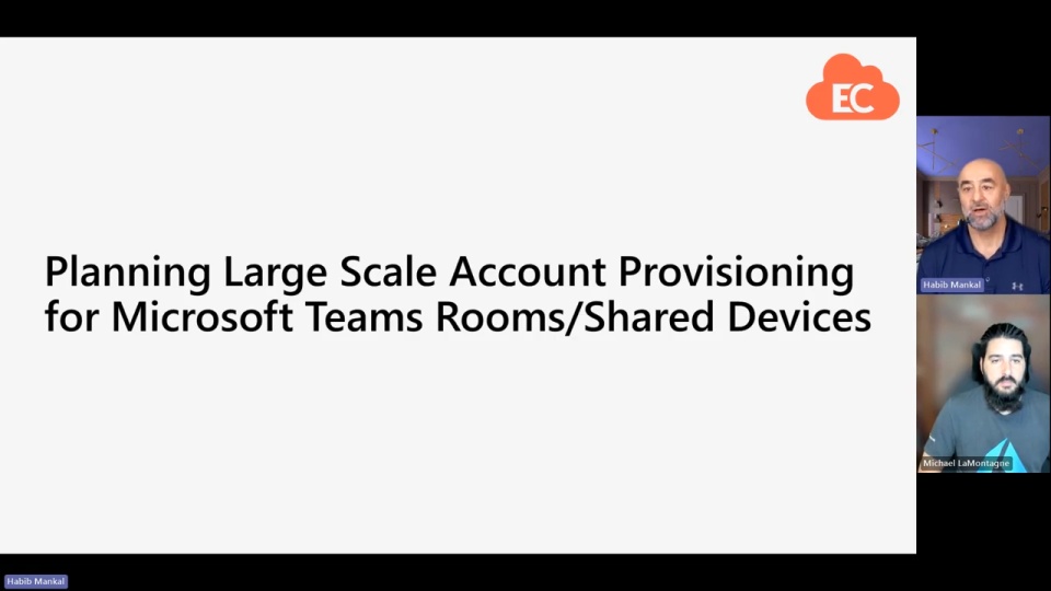 Planning Large Scale Account Provisioning for Microsoft Teams Rooms and Shared Devices
