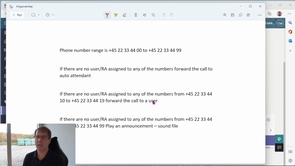 Setting Routing Rules for Unassigned Numbers in Microsoft Teams