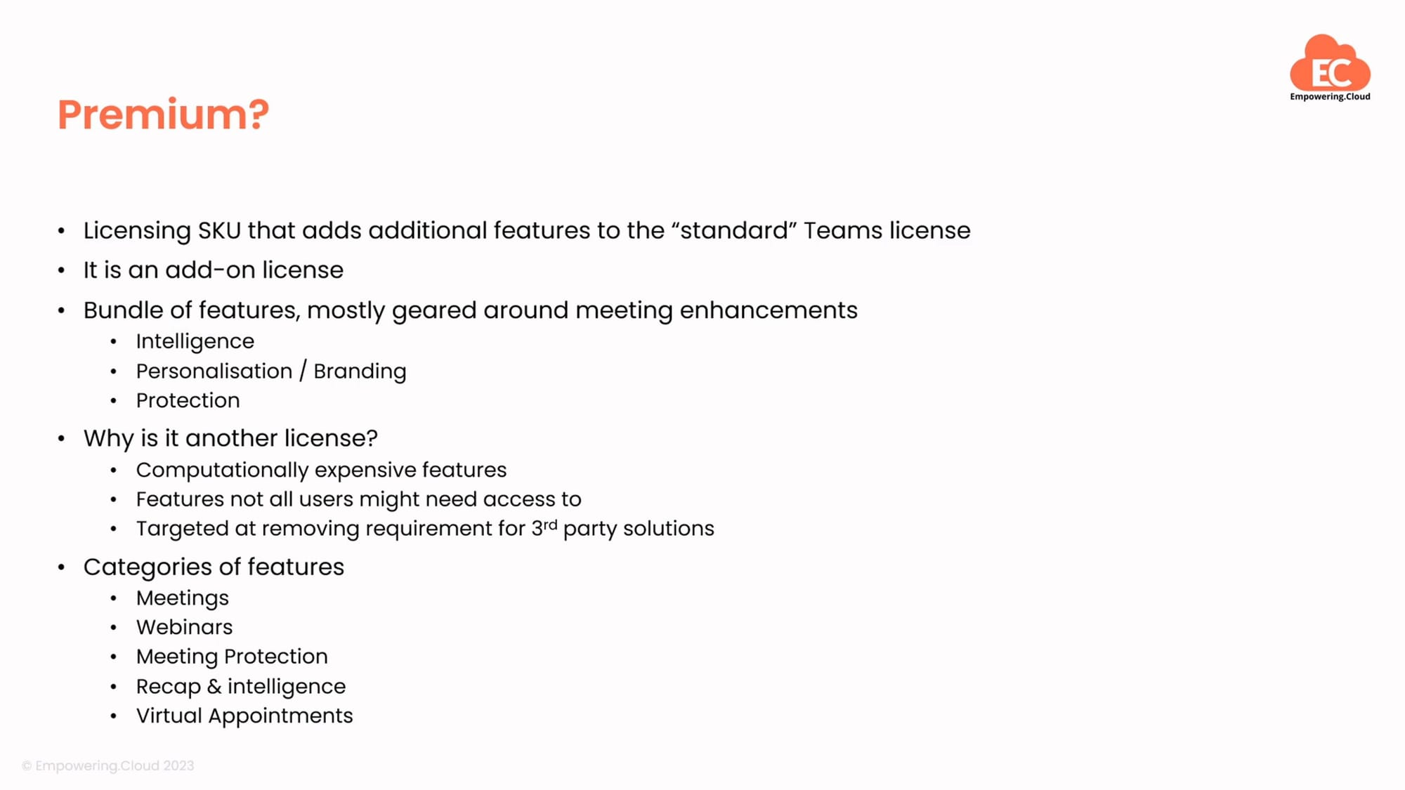 Microsoft Teams Premium Overview