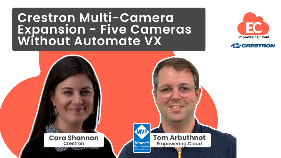 Crestron Multi-Camera Expansion - Five Cameras Without Automate VX